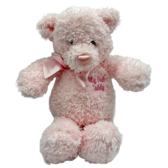 Gund | Toys | Baby Gund My First Teddy Bear Light Pink Plush Stuffed ...